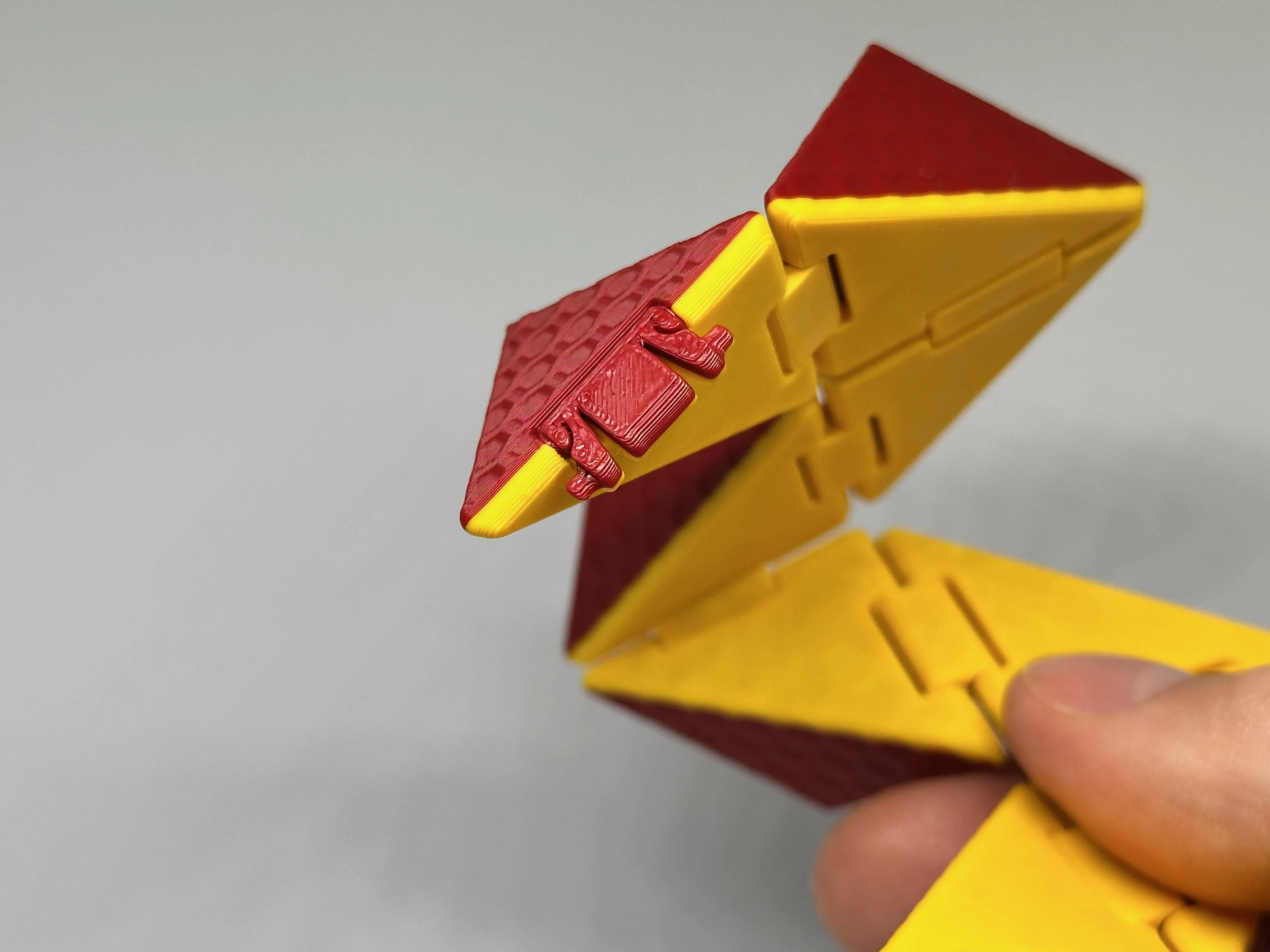 Origami Transforming Cube - Free 3D Print Model - MakerWorld