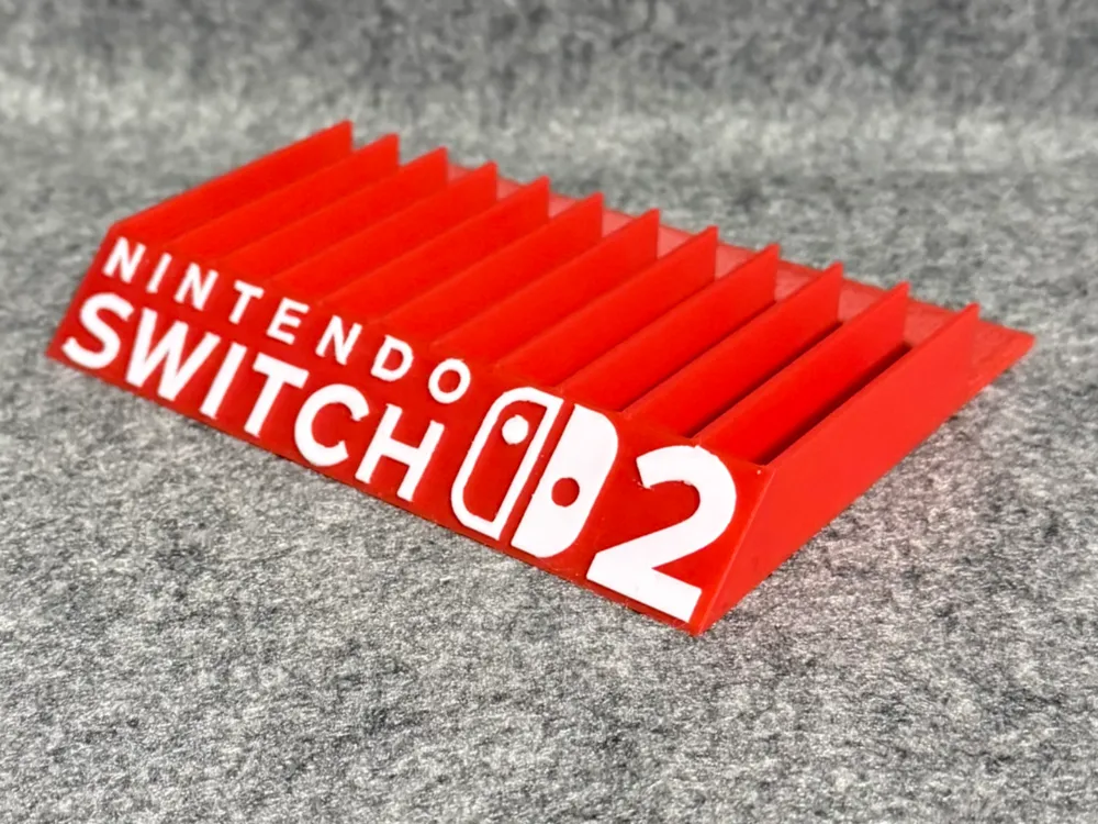 Nintendo Switch 2 - Game Stand for 11 Games - Free 3D Print Model ...