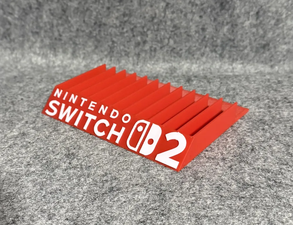 Nintendo Switch 2 - Game Stand for 11 Games - Free 3D Print Model ...