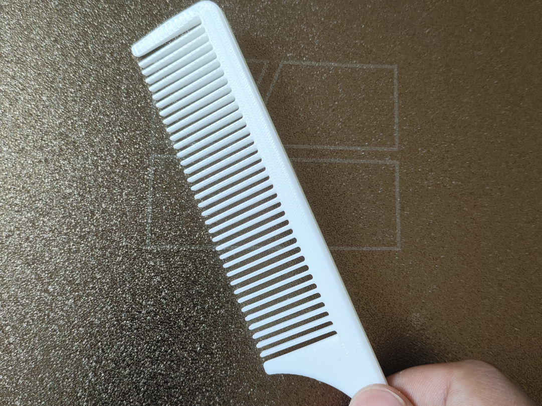 Fine-Toothed Comb with Pointed Tail by 天天快乐 MakerWorld: Download Free ...