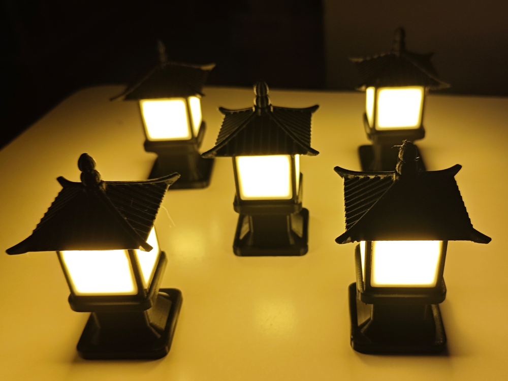 Ancient Style Ambient Light Garden Lamp by Jllisen MakerWorld: Download ...