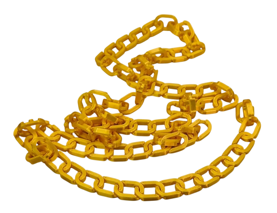 Long Chain print in place - Free 3D Print Model - MakerWorld