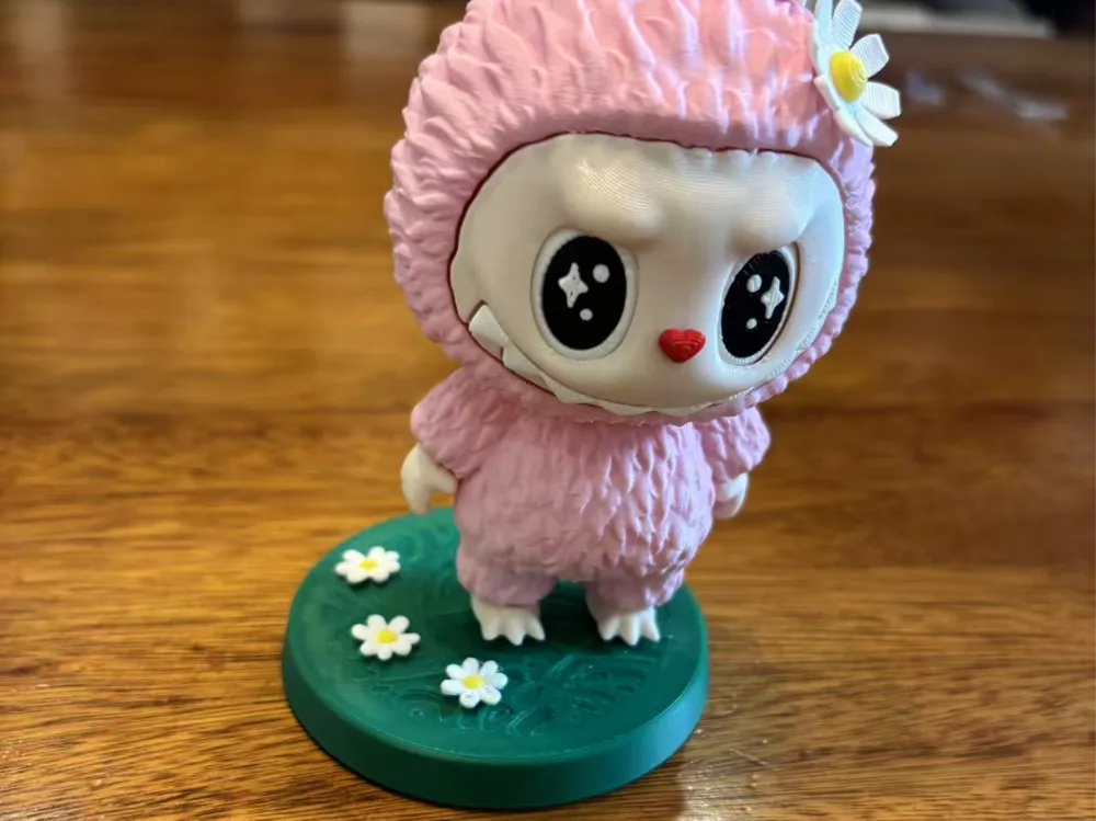 Labubu Grassland Base by joan MakerWorld: Download Free 3D Models