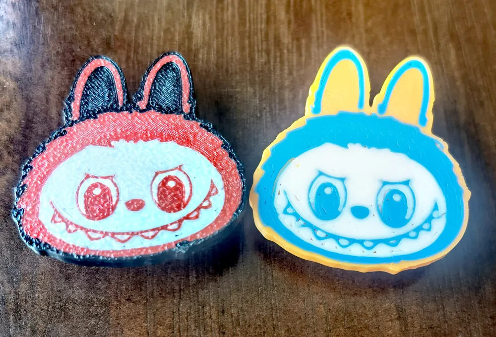 Labubu Croc Charms - Free 3D Print Model - MakerWorld