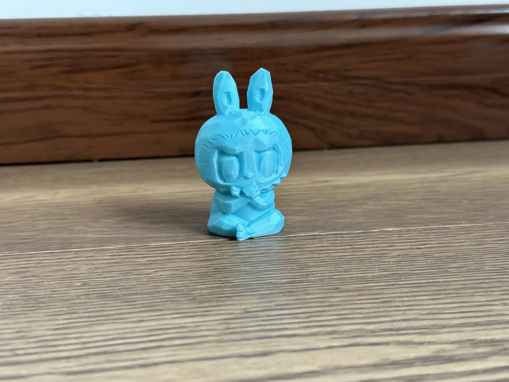 Wood Carving Labubu - Free 3D Print Model - MakerWorld