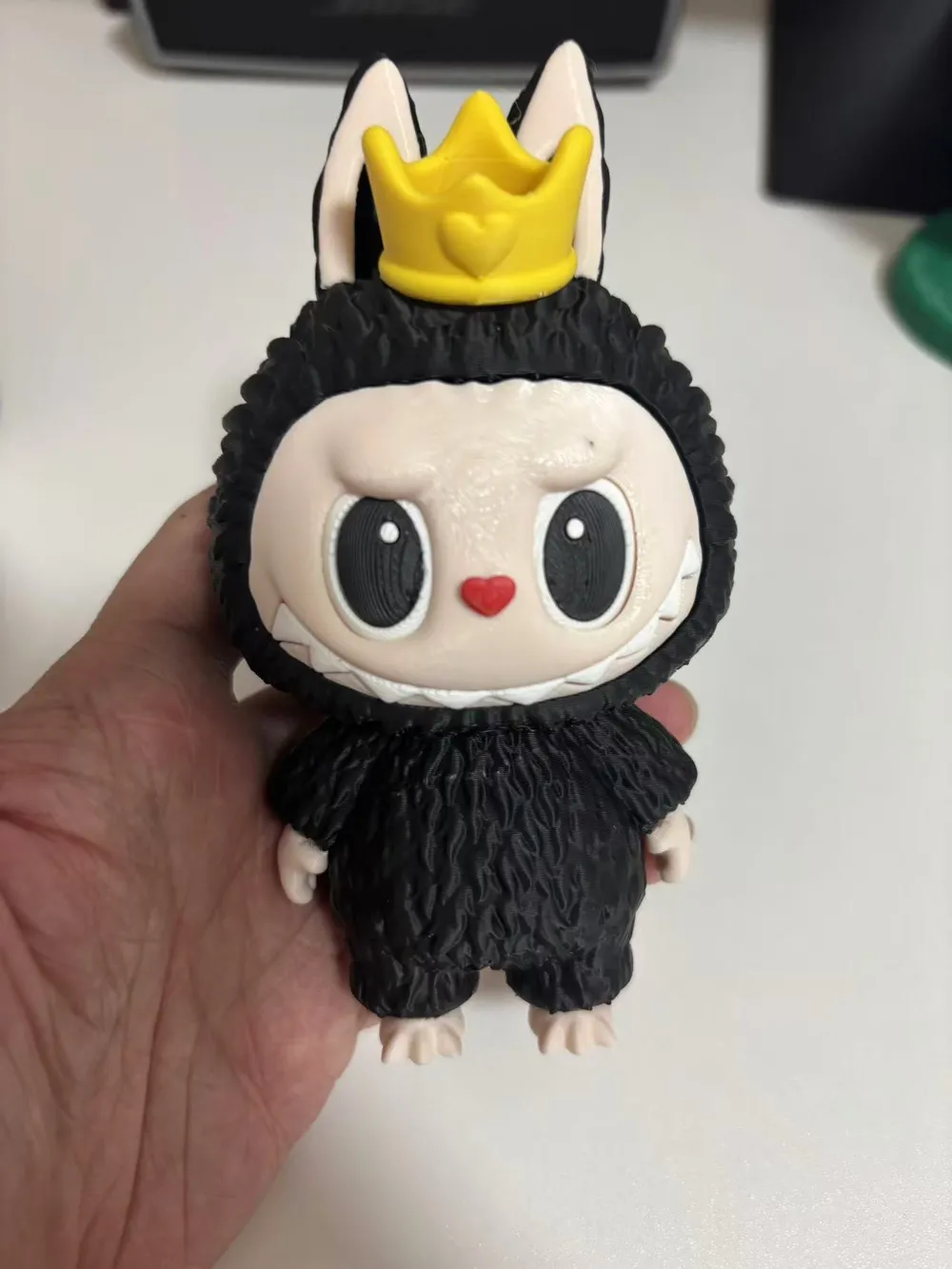 Labubu crown, can be glued to the head or inserted into the ears by ...