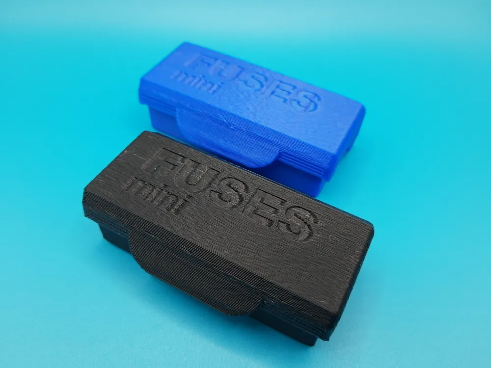 CAR FUSE BOX for mini fuses (print in place) by Ignote MakerWorld ...