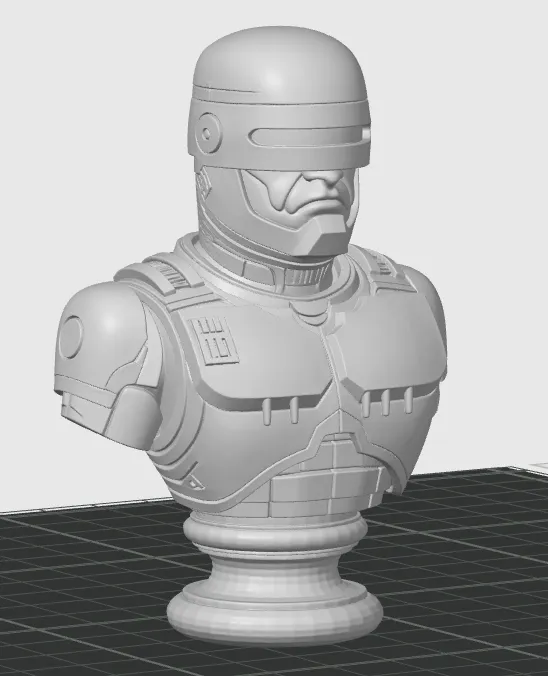 Robocop Bust by PrintVision MakerWorld: Download Free 3D Models