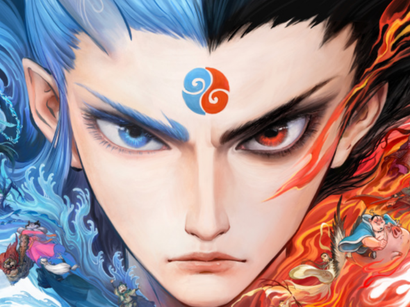 Nezha, the Demon Boy, and the Magic Orb: A Photo Together by 酷玩 MakerWorld: Download Free 3D Models