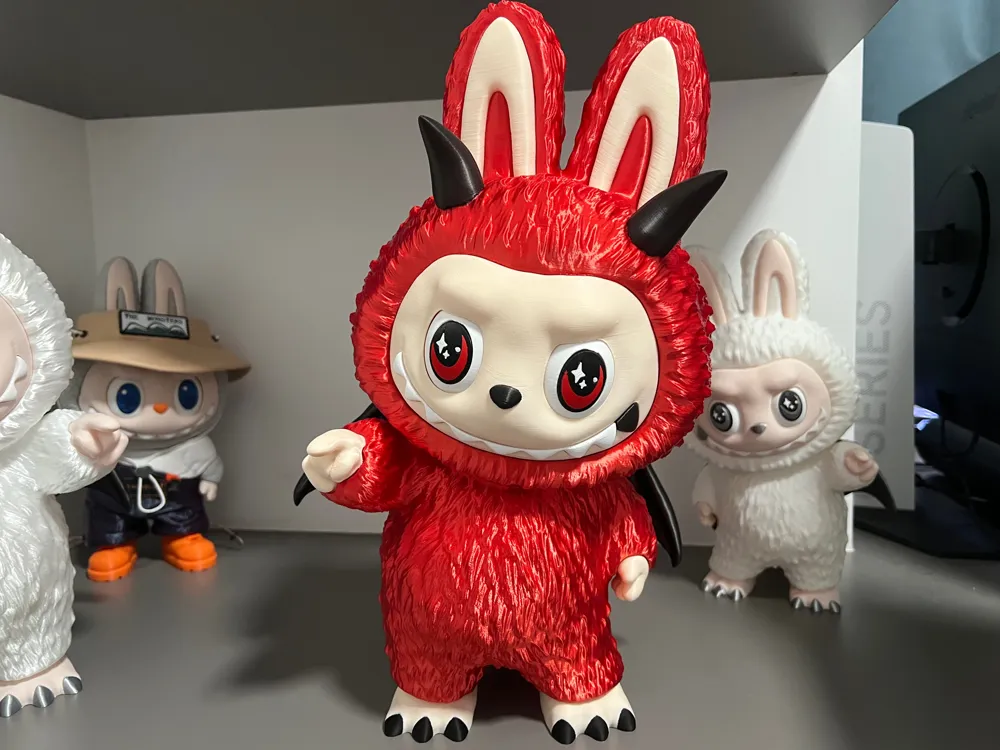 Great Demon - Labubu (three forms, rotatable eyeballs, articulated ...