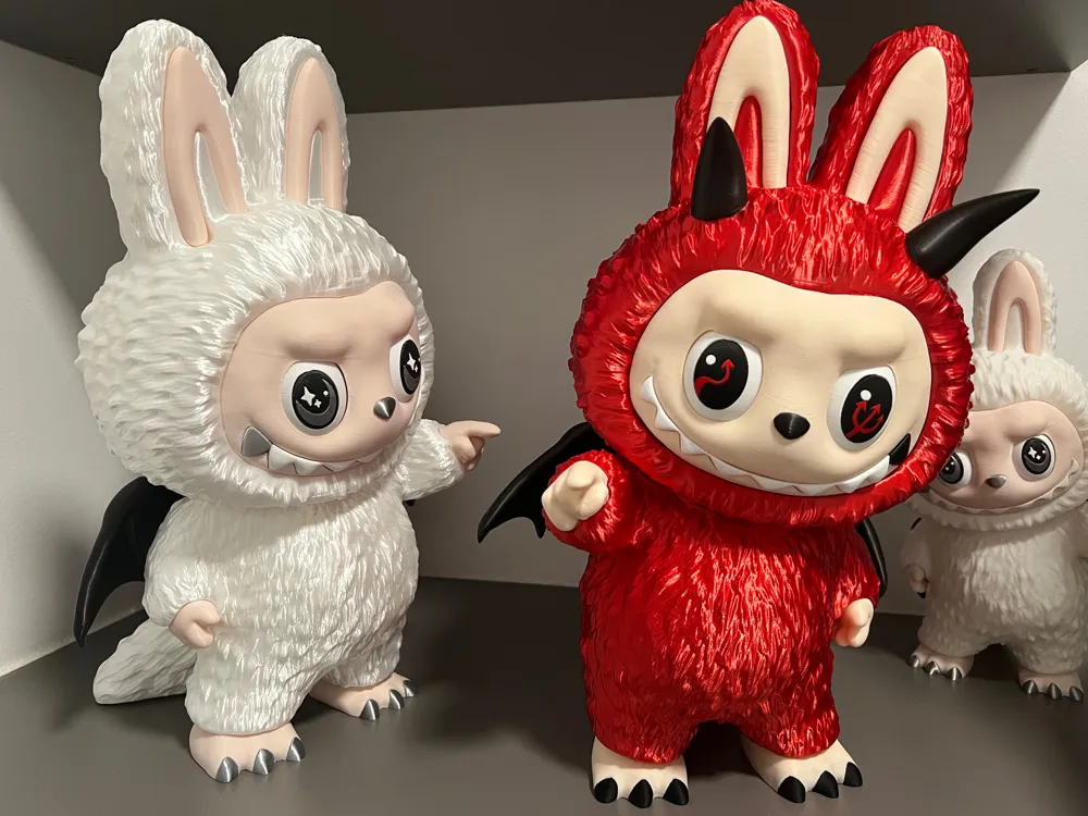 Great Demon - Labubu (three forms, rotatable eyeballs, articulated ...