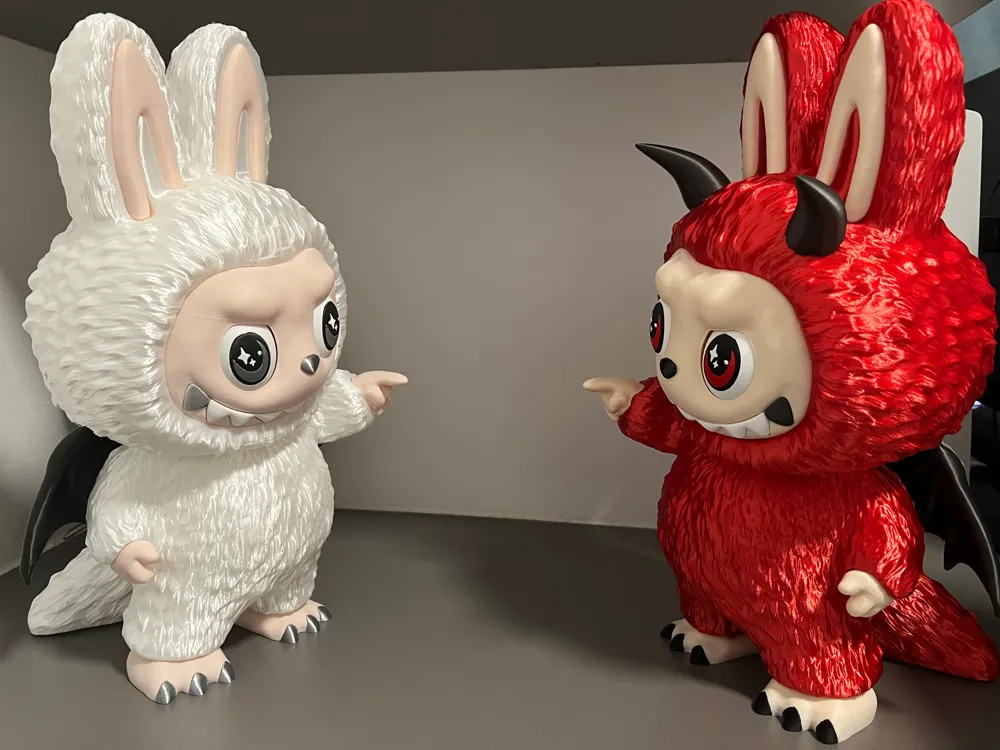 Great Demon - Labubu (three forms, rotatable eyeballs, articulated ...