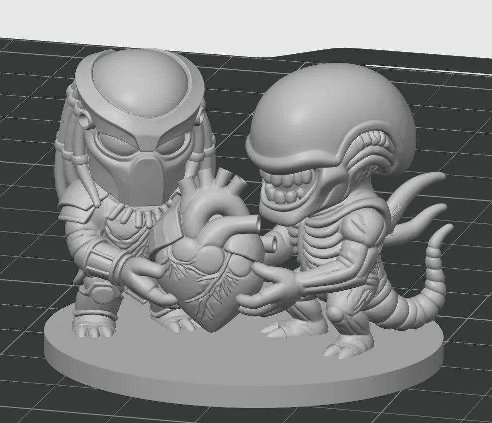 Valentine's Day – Alien & Predator: True Love by orenlibane MakerWorld ...