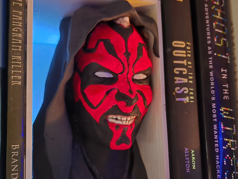 Darth Maul Book Nook by Vmprjessie MakerWorld: Download Free 3D Models