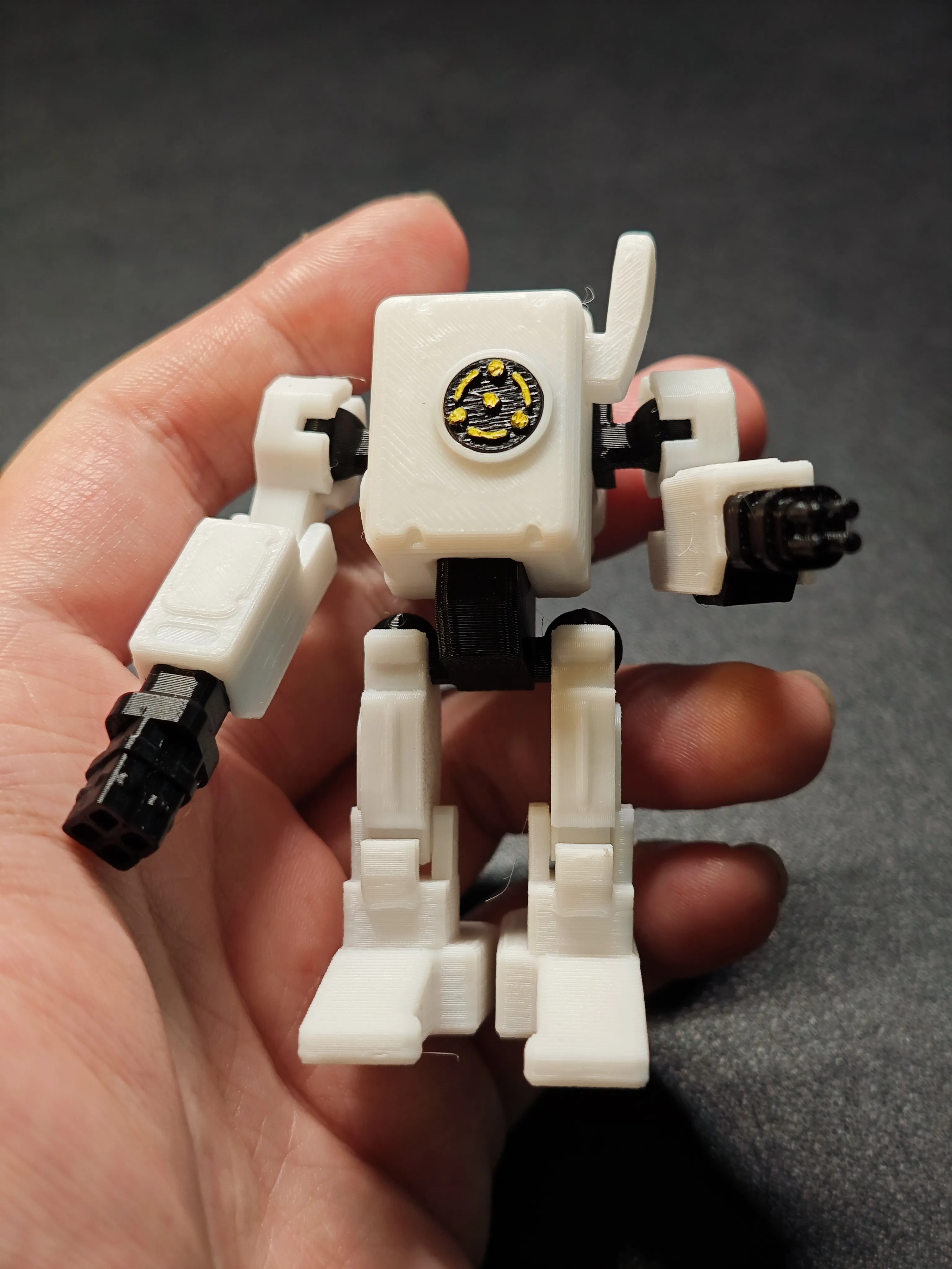 CYBER A1 MINI Mecha-Assembly Toy by YEZAO MakerWorld: Download Free 3D ...