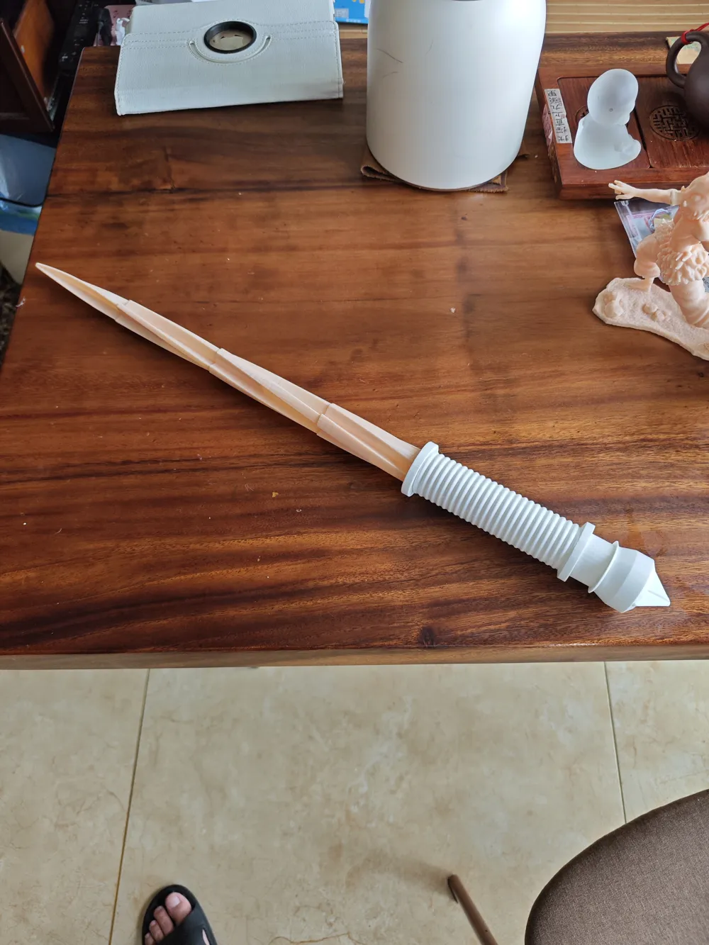 Spiral retractable sword, sword core separated, simple printing ...