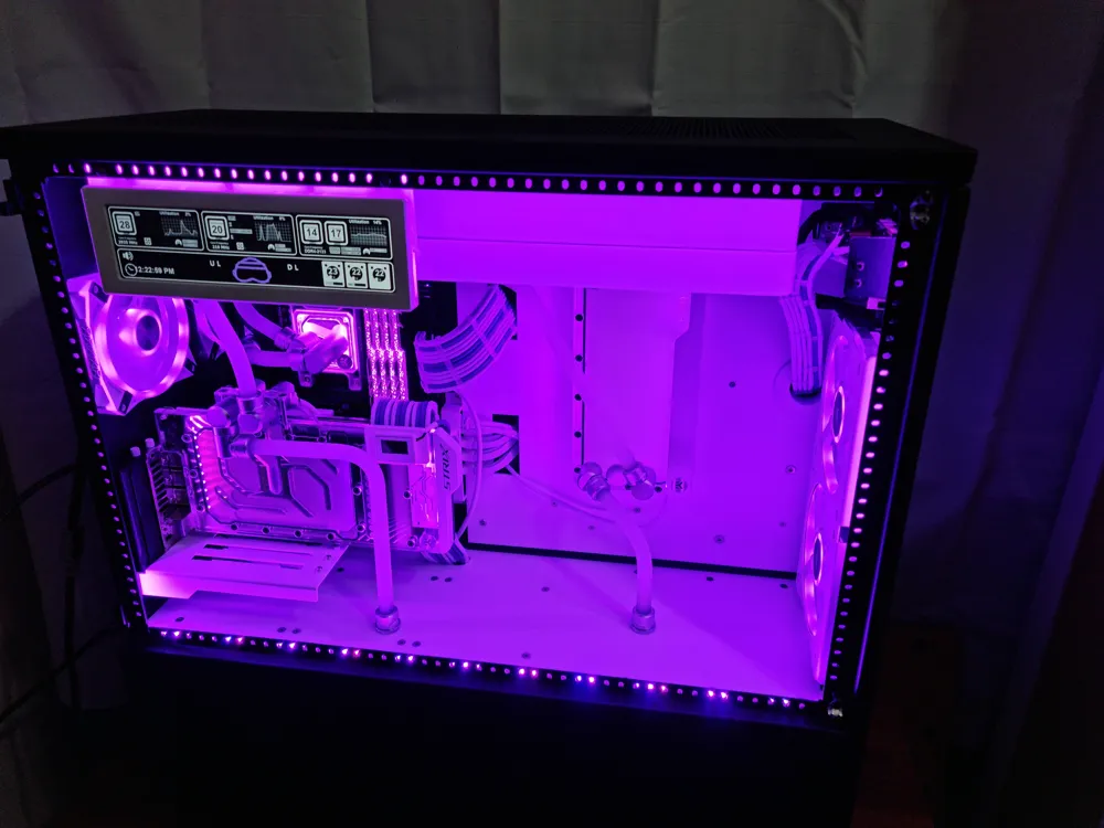 PC Motherboard DDR Ram Cooling fan bracket ATX - Free 3D Print Model ...