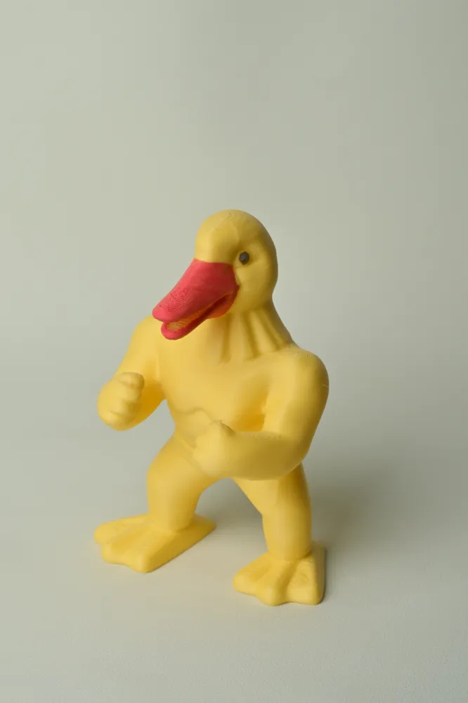 Muscular Duck by cecily MakerWorld: Download Free 3D Models