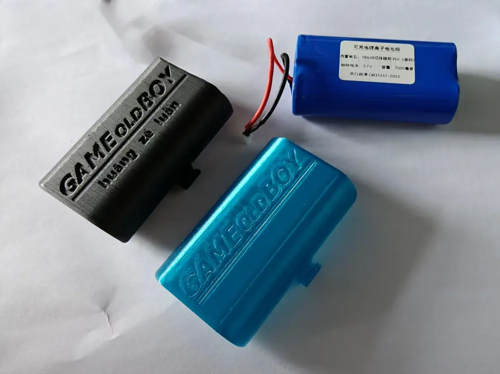 Open-Source Handheld R36S Dual 18650 Battery Back Cover - Free 3D Print ...