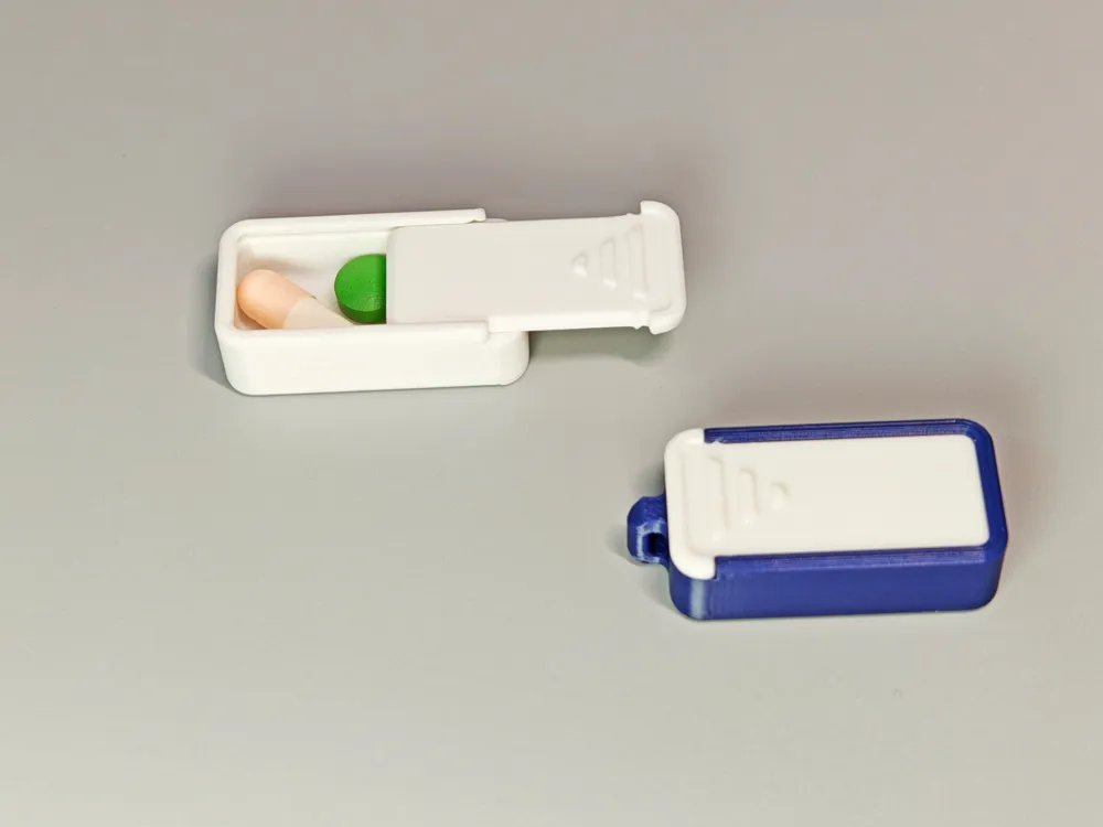 Pocket Pill Box Mini Box Small Storage Only 5g Small Box HK01 - Free 3D ...