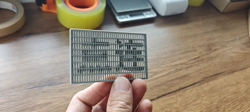 3D Printed Diffraction Grating Text - Free 3D Print Model - MakerWorld