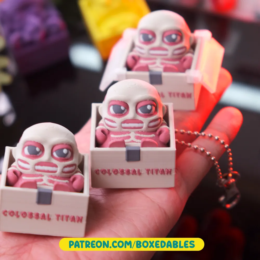 Colossal Titan - Boxedables by Obunaga3D MakerWorld: Download Free 3D ...