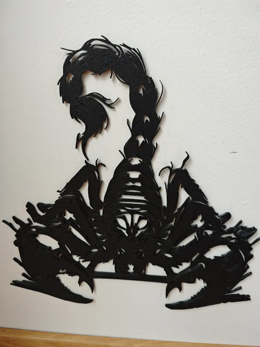 Black Scorpion Wall Art by JuraSvebis MakerWorld: Download Free 3D Models