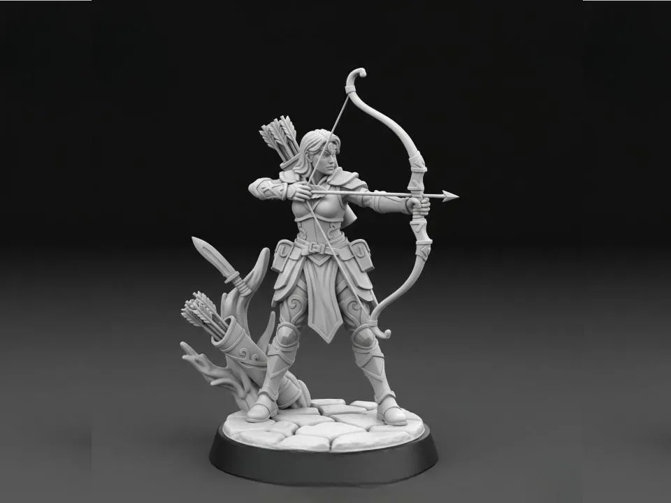 Archer Statue by Objex MakerWorld: Download Free 3D Models