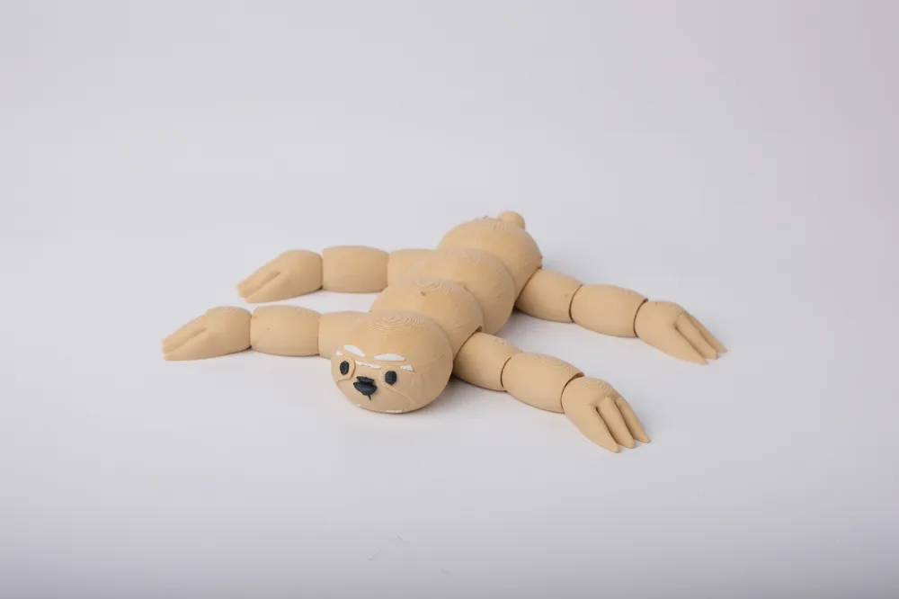 Lazy Sloth Articulated Flexible Toy by Fleximania MakerWorld: Download ...