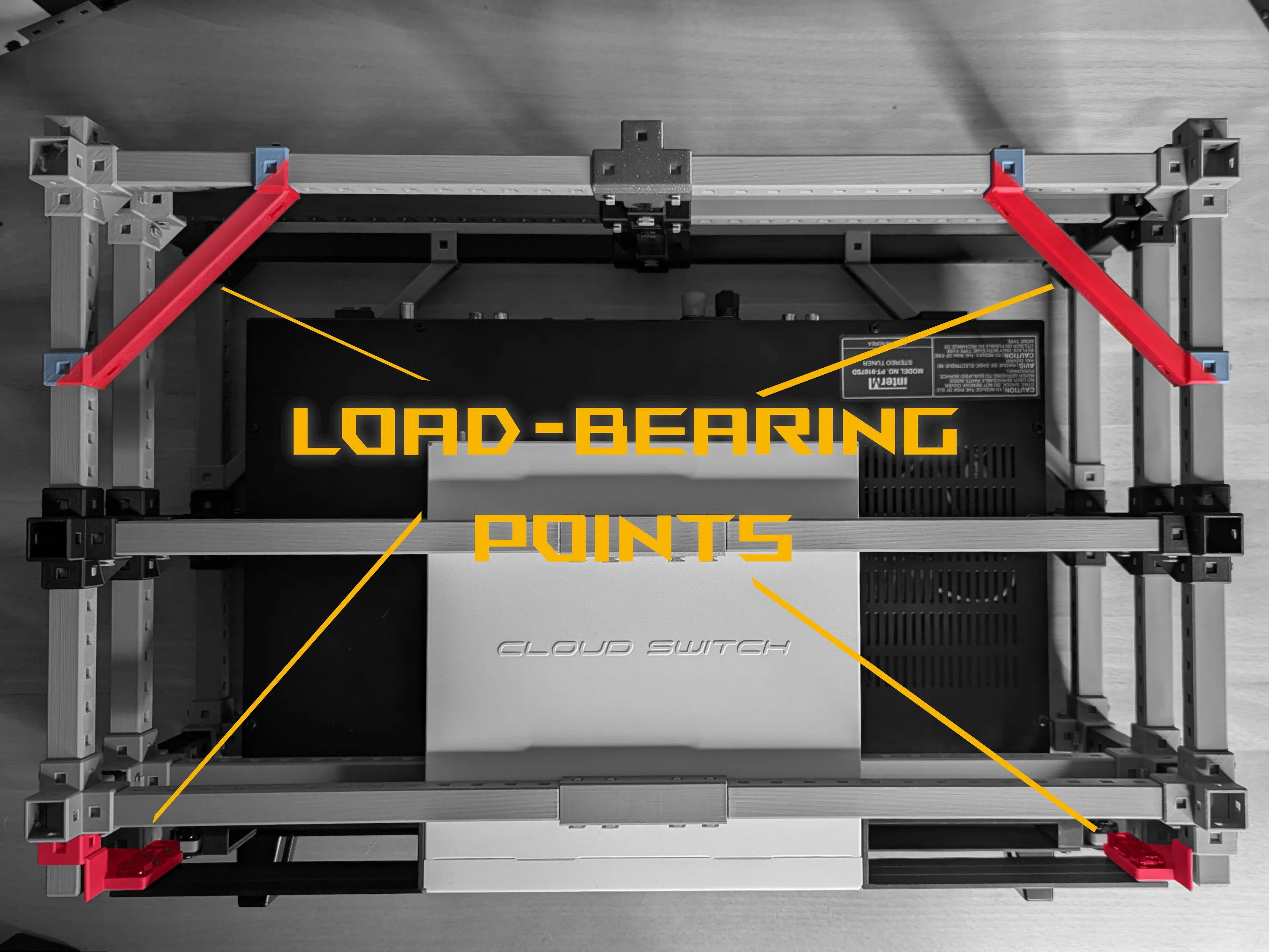 Modular 19" Server Rack by KellerLab MakerWorld: Download Free 3D Models
