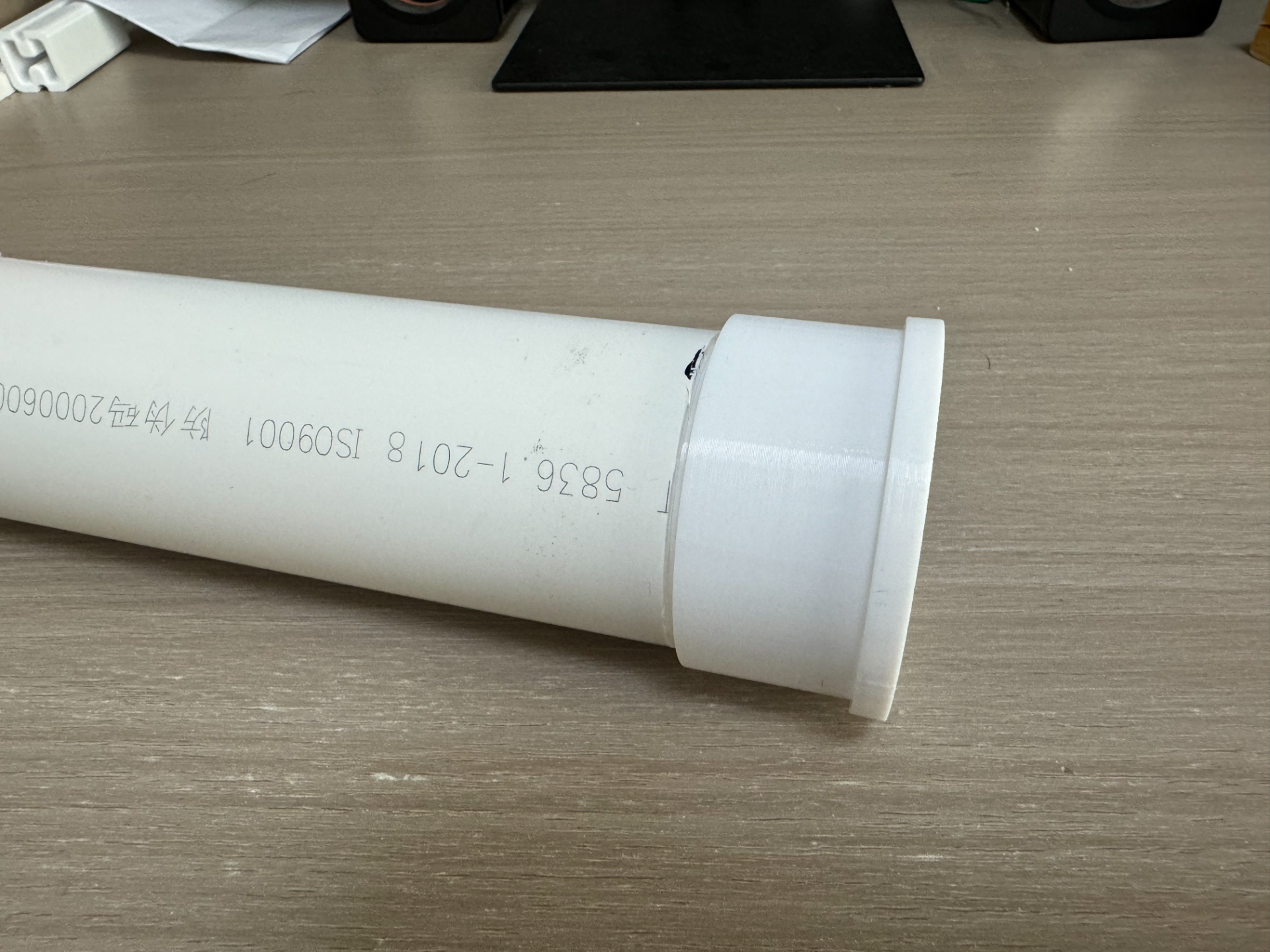 50mm PVC pipe insert and spigot fitting, direct extension fitting ...