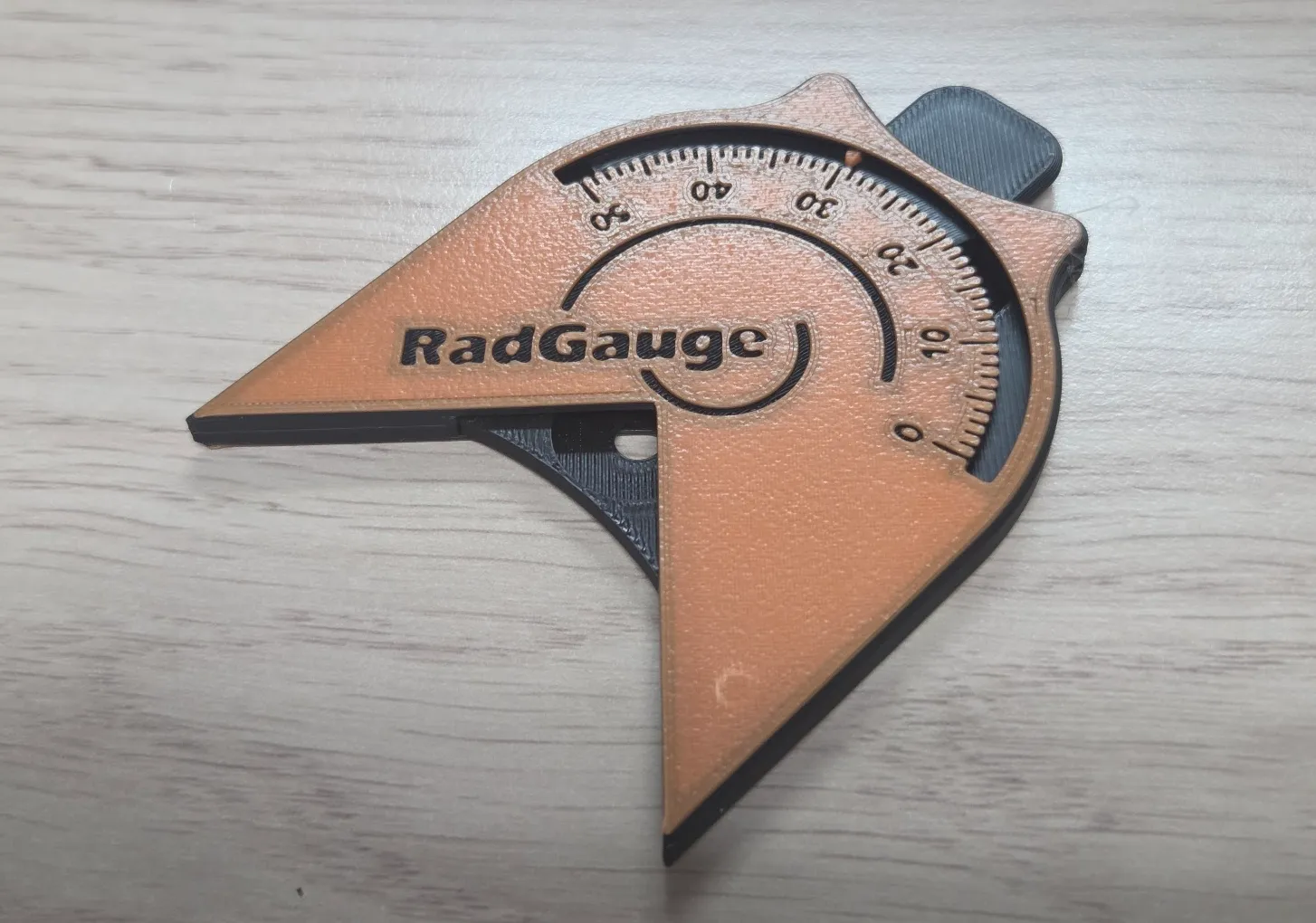 Radius Gauge (RadGuage) by FunOrNothing MakerWorld: Download Free 3D Models