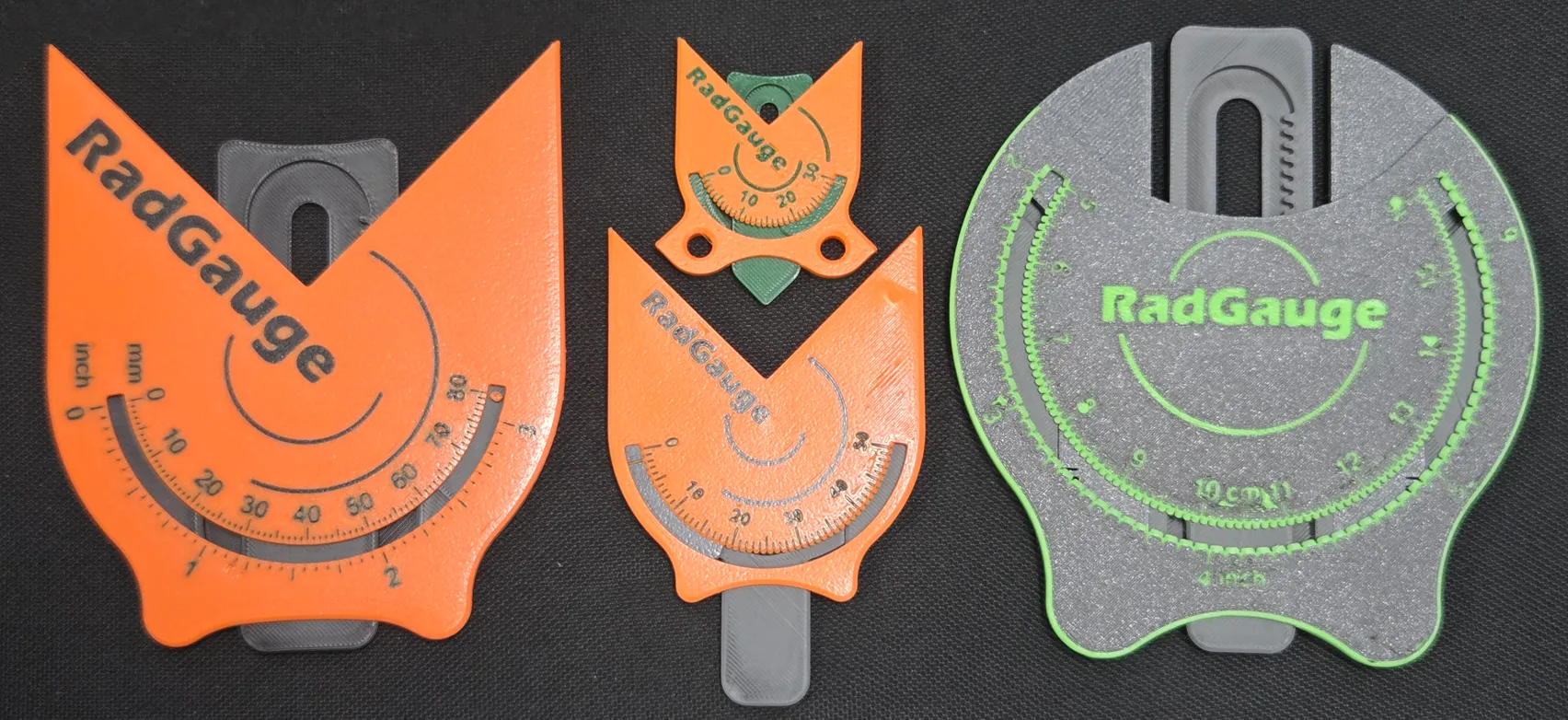 Radius Gauge (RadGauge) - Free 3D Print Model - MakerWorld