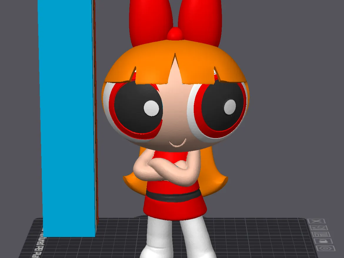 Blossom The PowerPuffGirls Princess (AMS Ready)s by Ryan @ TheMajinLab ...
