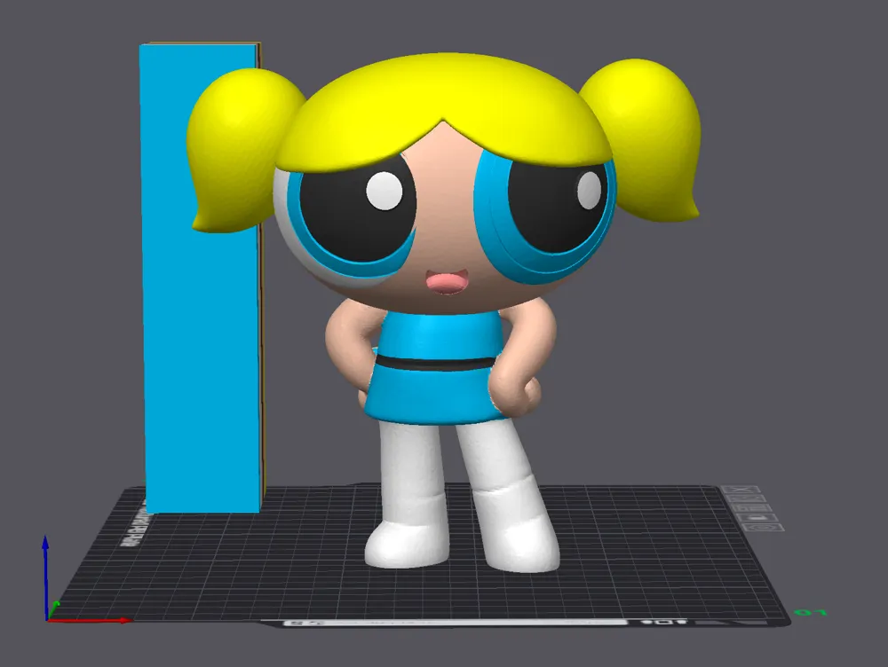 Bubbles The Sweetheart of Townsville (AMS Ready) by Ryan @ TheMajinLab MakerWorld: Download Free ...
