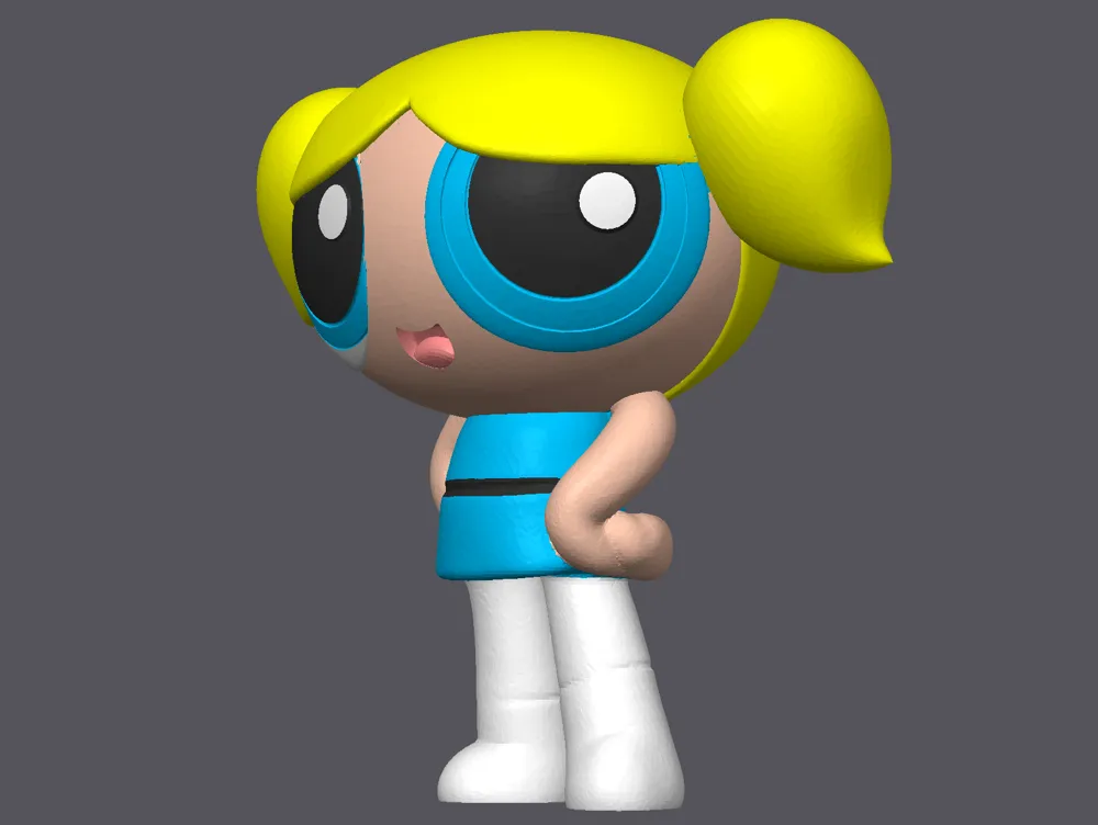 Bubbles The Sweetheart of Townsville (AMS Ready) by Ryan @ TheMajinLab MakerWorld: Download Free ...