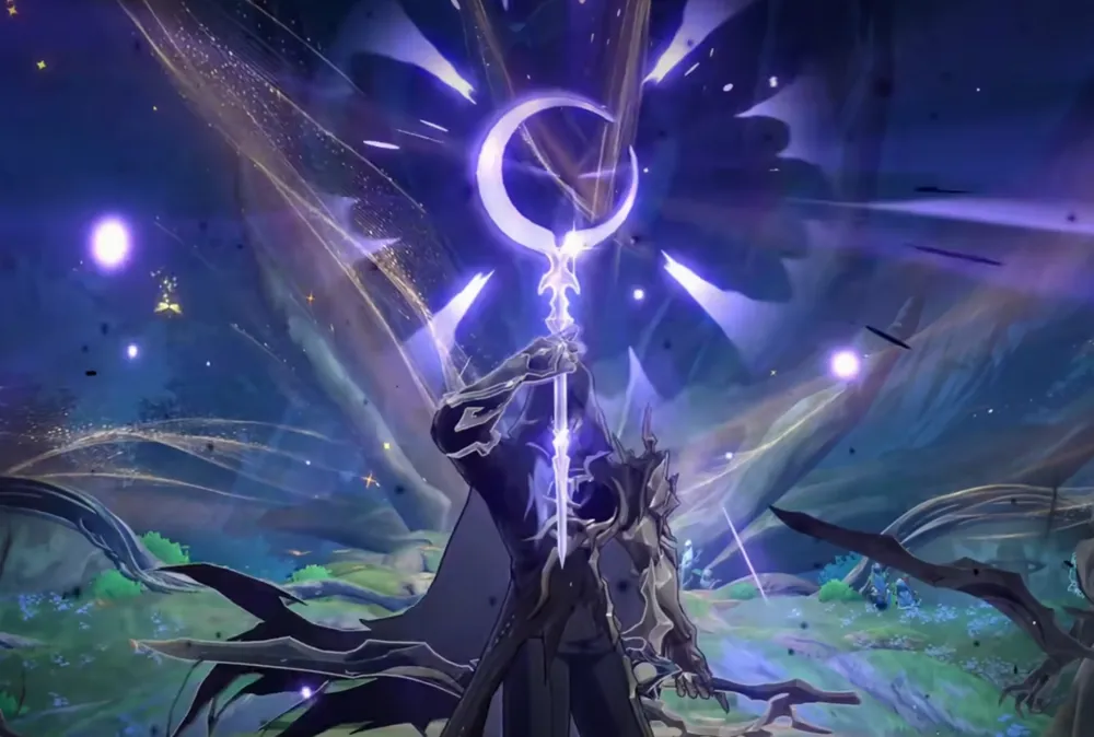 Honkai: Star Rail Blade of the Arbiter, Small Sickle, Moon Staff by ...