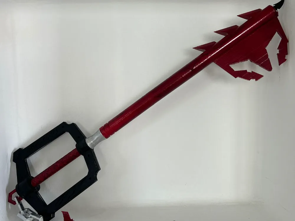 Red Hood Keyblade by Blete95 MakerWorld: Download Free 3D Models