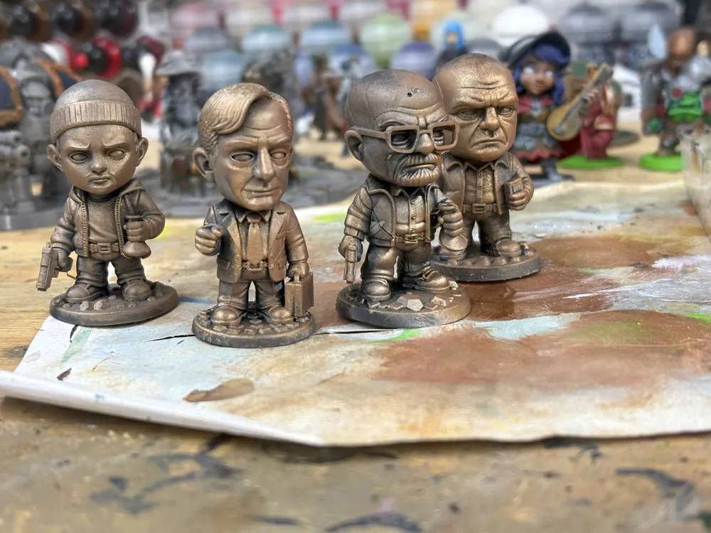 Breaking Bad – Chibi Resin Miniature Set Fan art - Free 3D Print Model ...