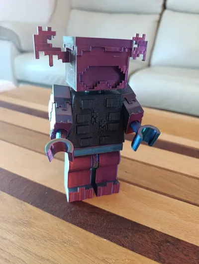 Minecraft Warden by sebastien84 MakerWorld: Download Free 3D Models