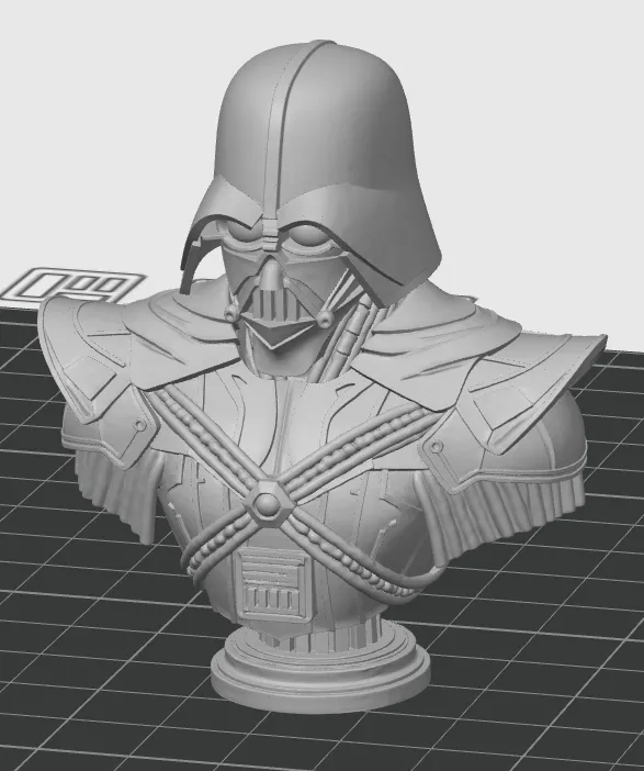 Busts: Cyber Vader by orenlibane MakerWorld: Download Free 3D Models