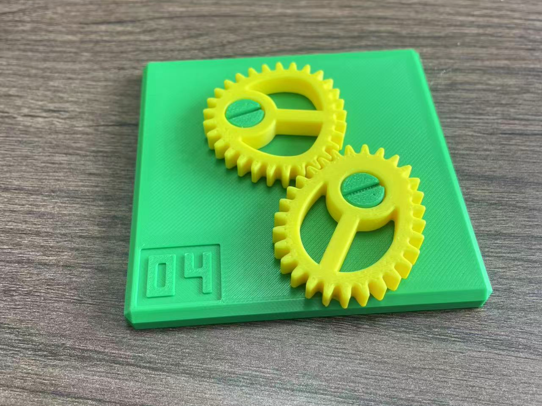 Gear Structure Assembly Toy - 4 Oval Gears Remixed by user_2689602665 ...