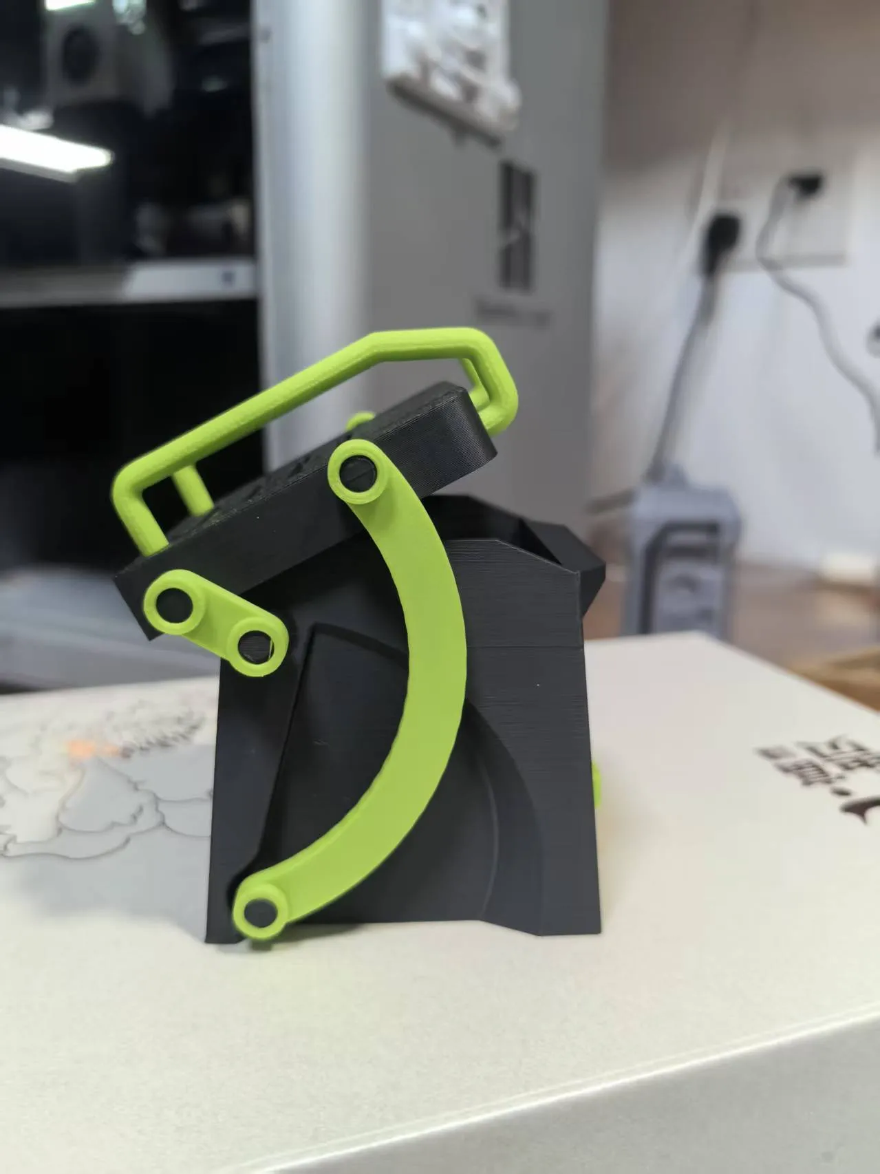 3D Printed Linkage Mechanical Interlocking Storage Box, Original Design ...