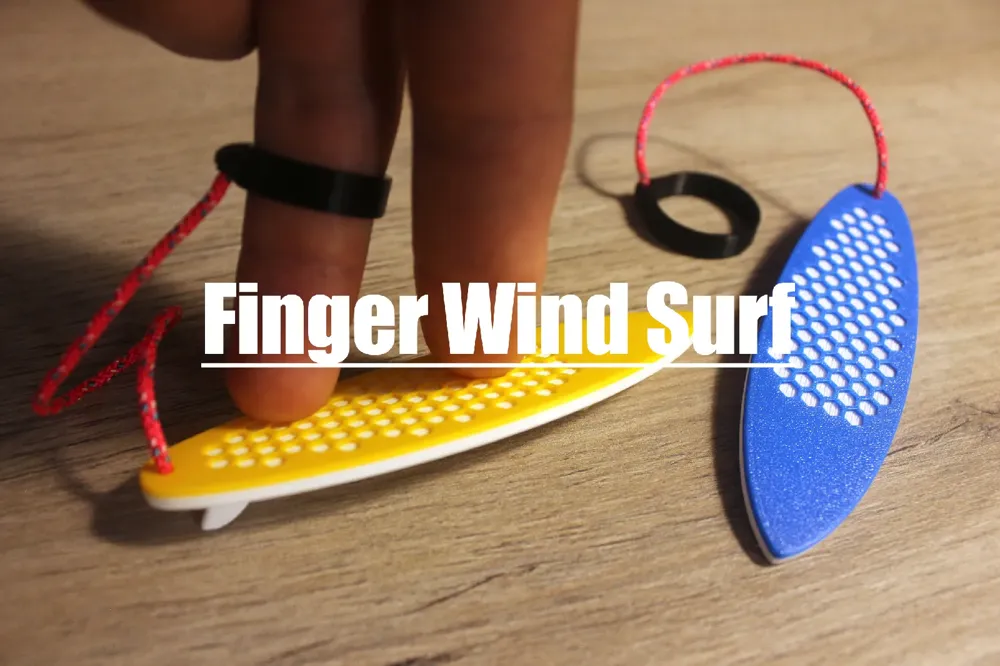Finger Wind Surf by Jan Štech MakerWorld: Download Free 3D Models