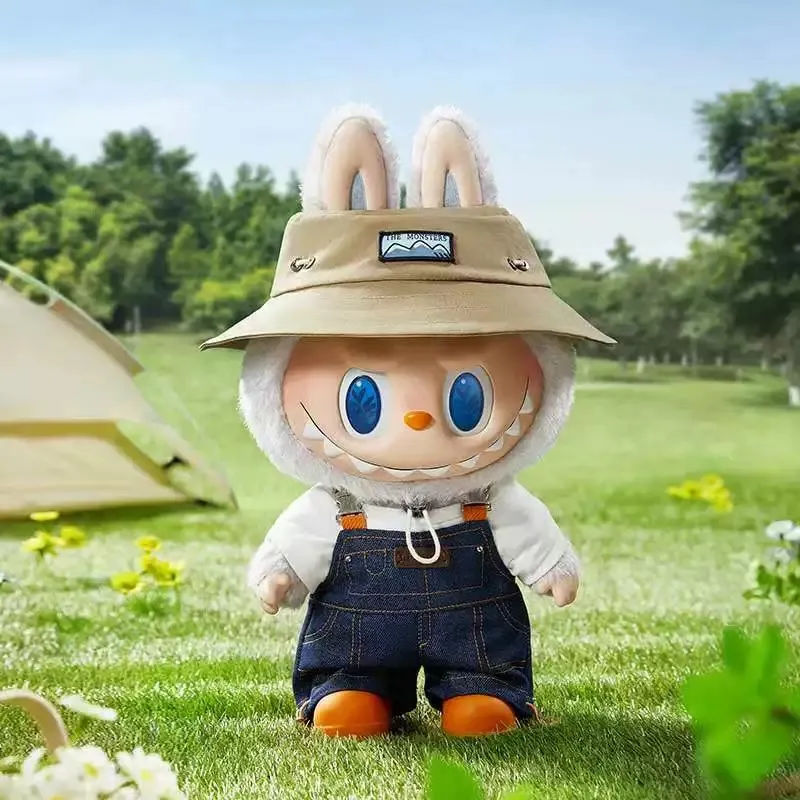 Labubu Pop Mart same style Spring in the wild at home Labubu doll by ...
