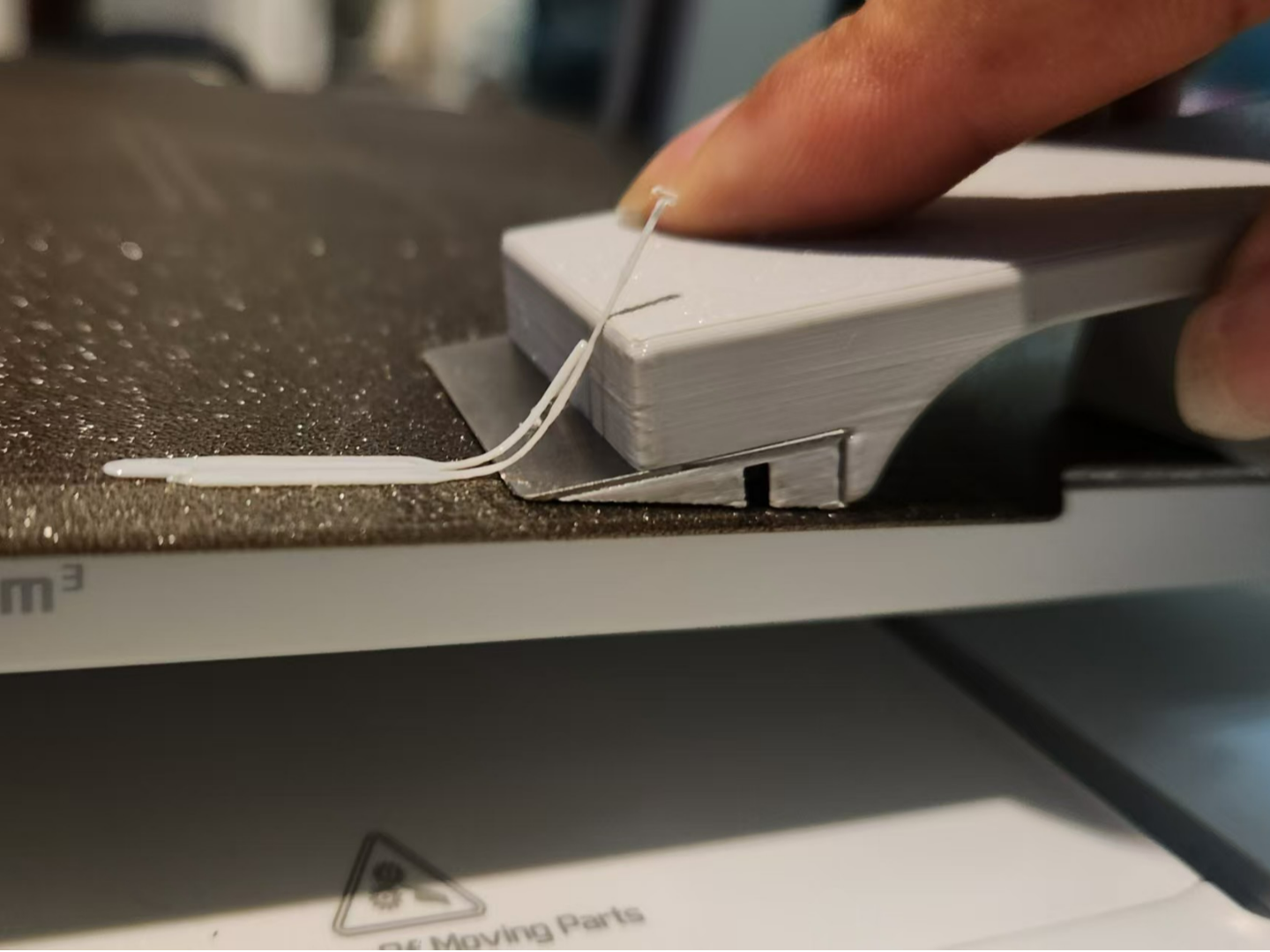 Rest assured, this scraper won't damage your build plate. Its ...