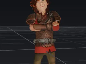 Hiccup Haddock by Daniel meijering. MakerWorld: Download Free 3D Models