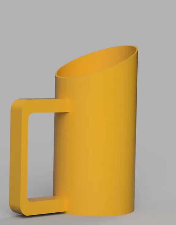 Big Scoop with handle - Free 3D Print Model - MakerWorld