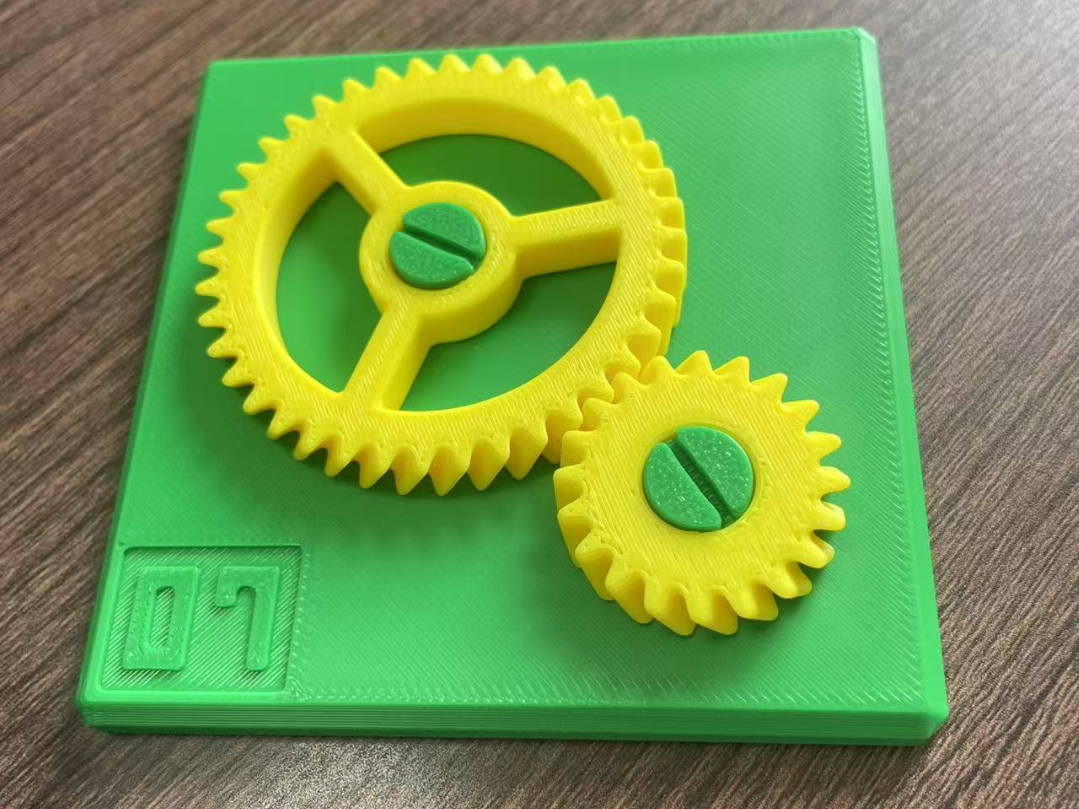 Gear Structure Assembly Toy - 7 Bevel Gears Remixed by user_2689602665 ...