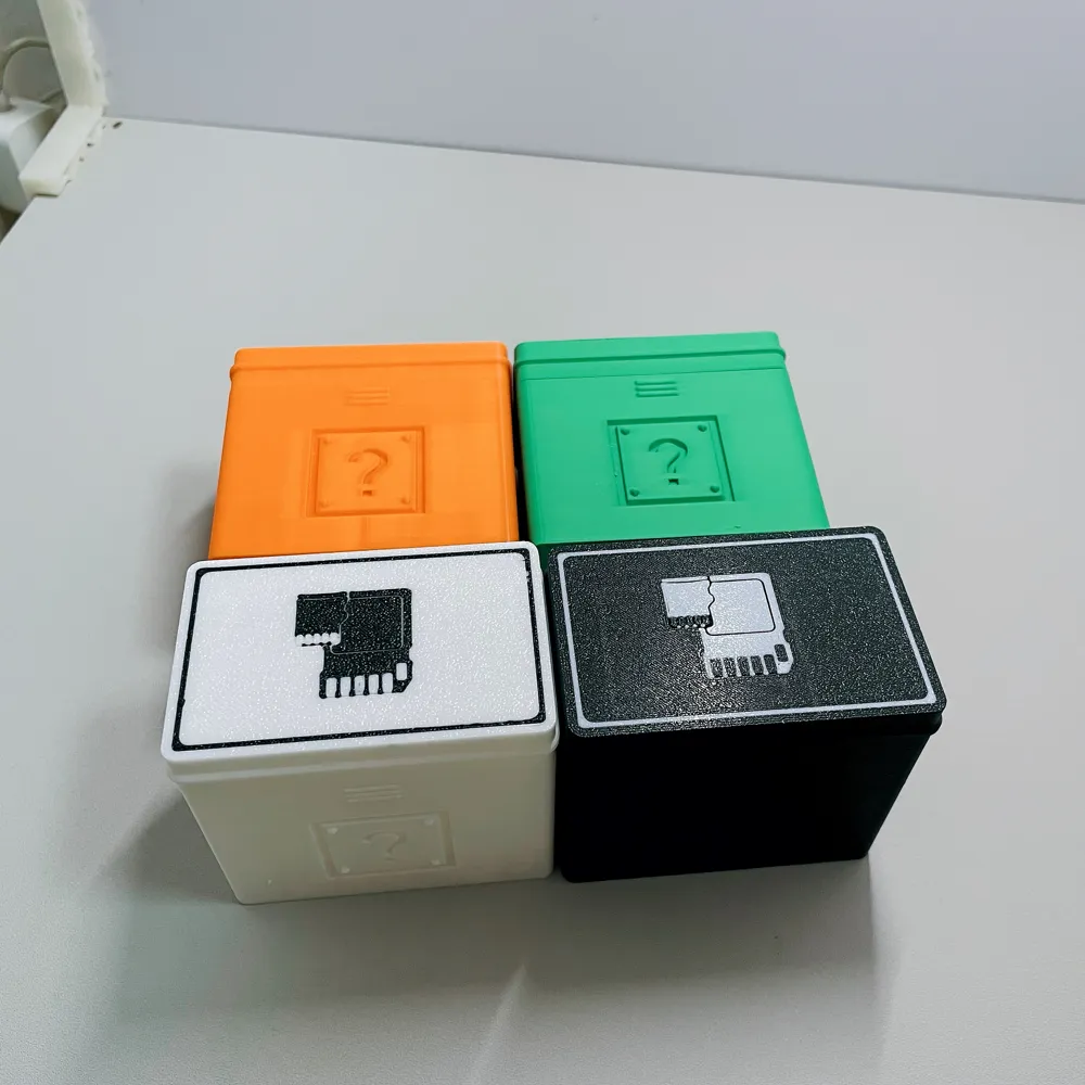 USB Flash Drive, SD Card, and TF Card Storage Case - Free 3D Print ...